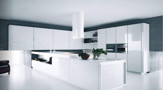 caesar white kitchen | Interior Design Ideas