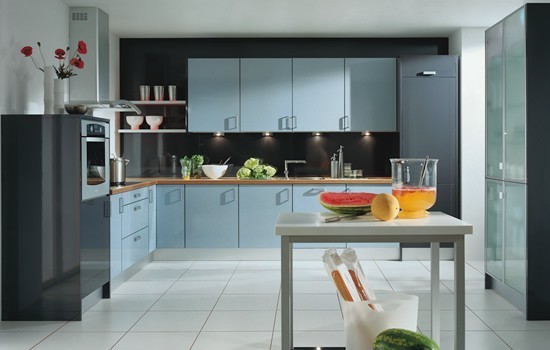 stormer kuchen blue kitchen design | Interior Design Ideas