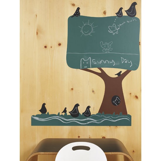 tree-water-chalkboard | Interior Design Ideas