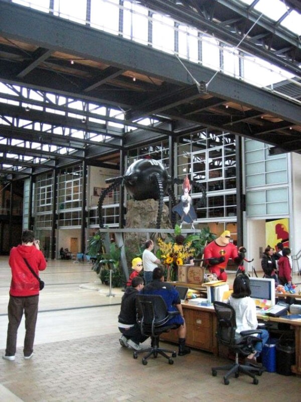 Pixar's Office Interiors