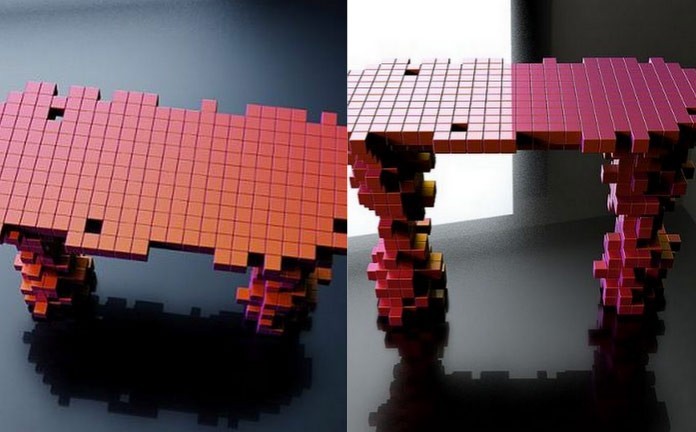 pixel tables | Interior Design Ideas