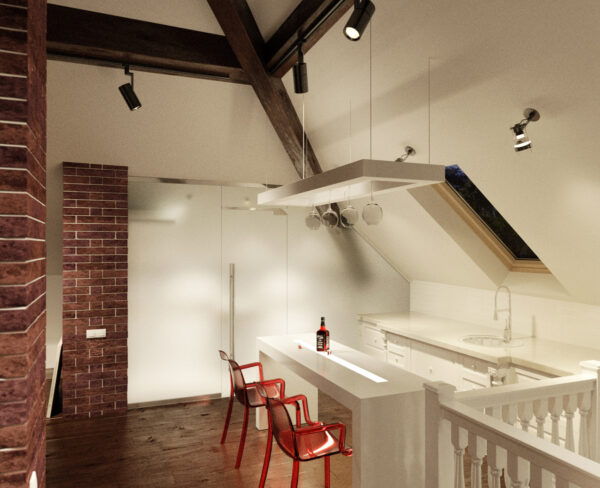 The Art Of Sloped Ceiling Spaces