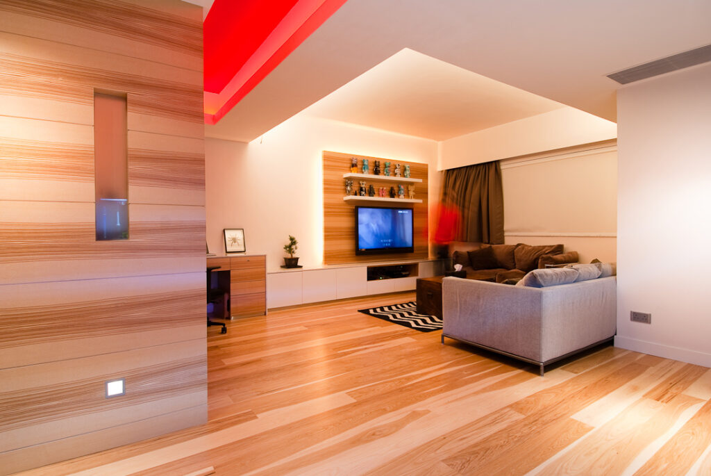 Wooden Apartment in Hong Kong