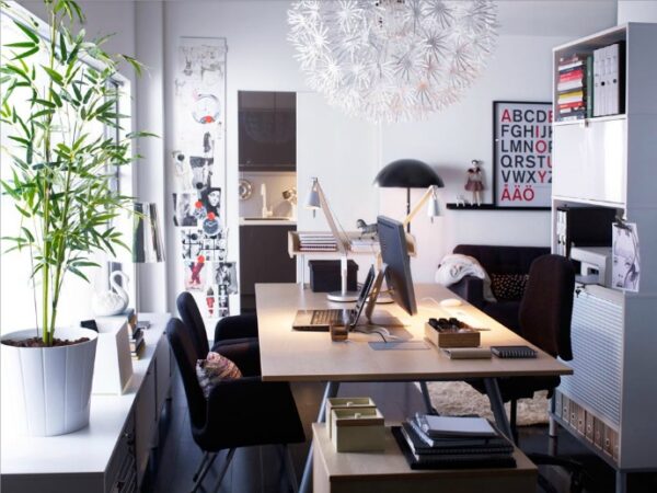 Funky Workspaces with Artistic Flair