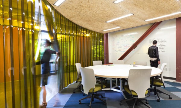 Interiors of Microsoft's Building 4 in Redmond Campus