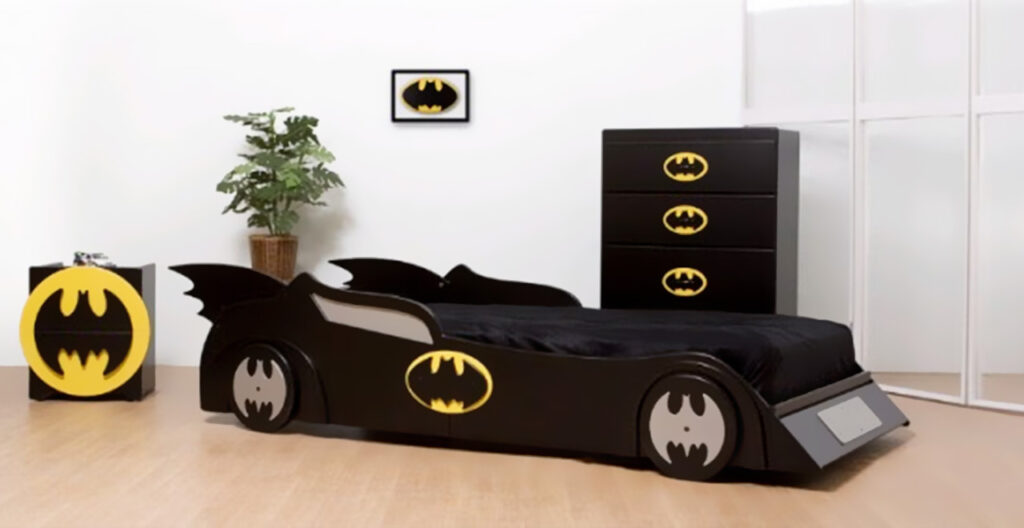 Batman themed bedroom furniture set | Interior Design Ideas