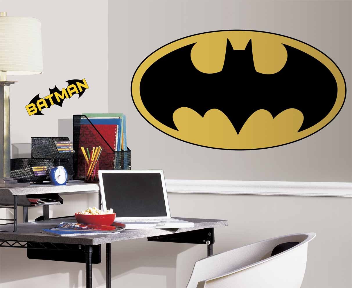 Batman themed workspace | Interior Design Ideas