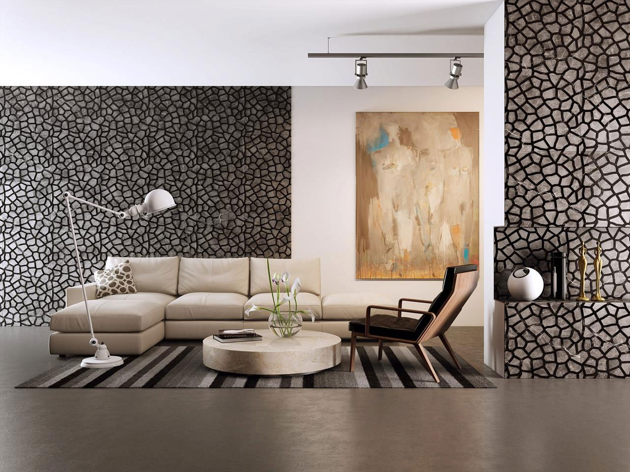 living space contemporary 1 | Interior Design IdeasInterior Design Ideas.