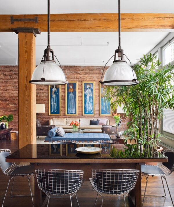 Brick Wall Studio Apartment Inspiration
