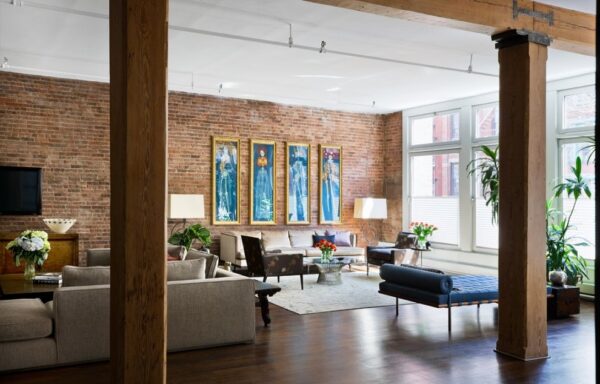 Brick Wall Studio Apartment Inspiration