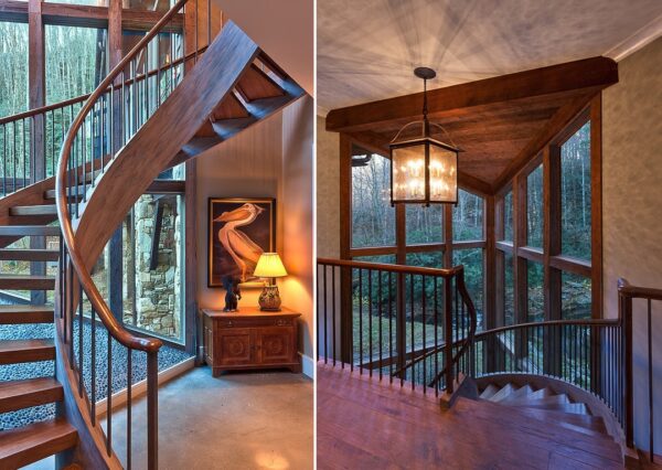 Bridge House: Home Across A Stream