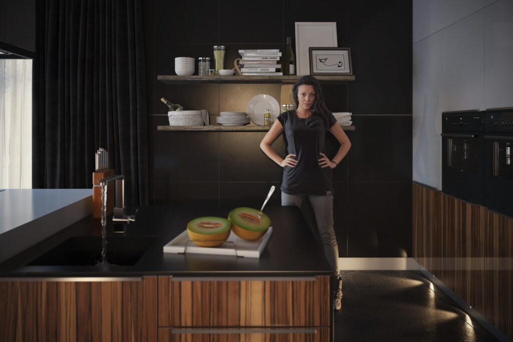 Kitchens with Contrast