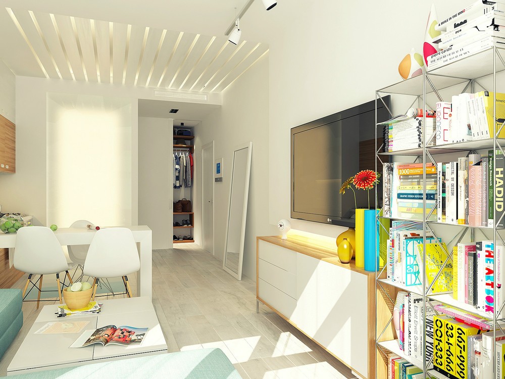 Small 29 Square Meter 312 Sq Ft Apartment Design