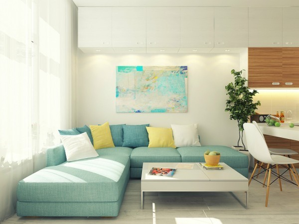 Small 29 square meter (312 sq ft) Apartment Design