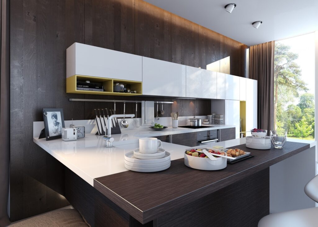 Kitchens with Contrast