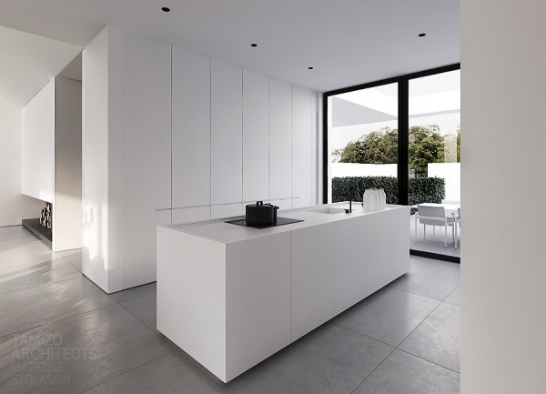 White kitchen design | Interior Design Ideas