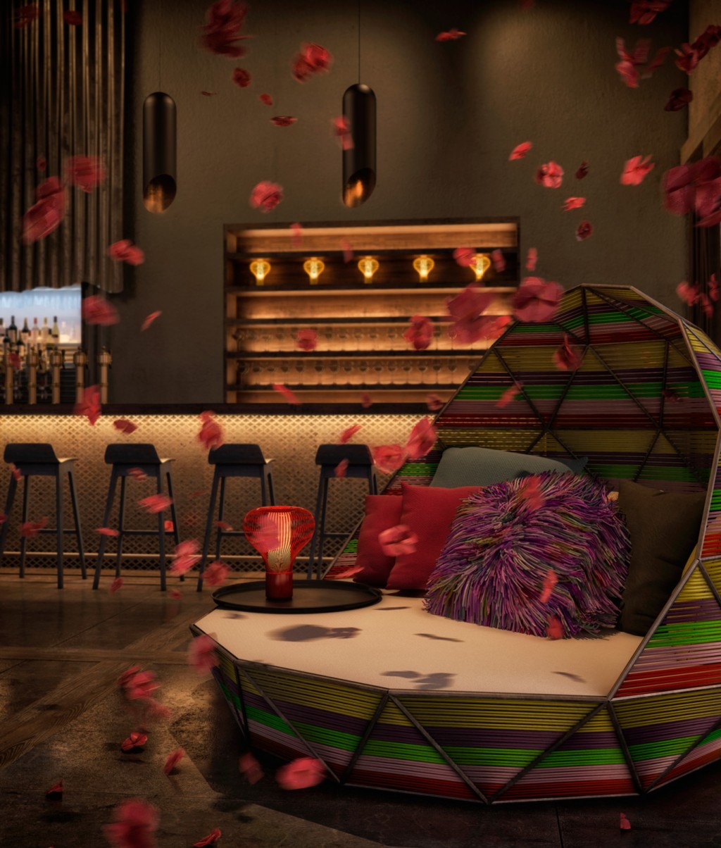 Colorful, Exuberant Interior Design: Inspiration from W Retreat & Spa ...