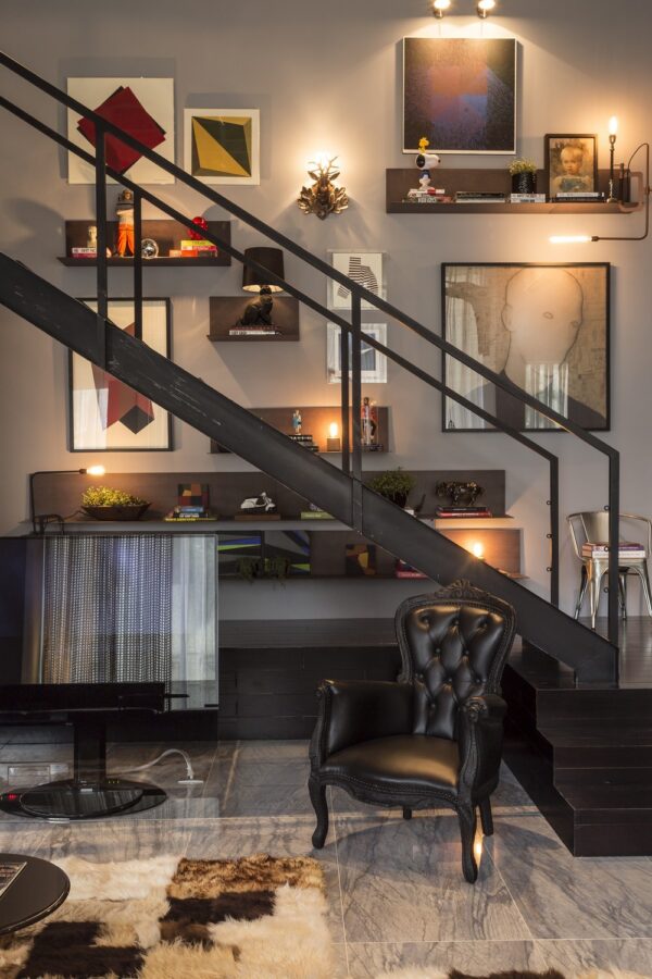 An Artful Loft Design