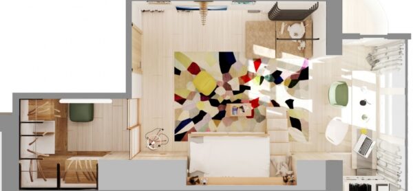 Simple Yet Modern Interiors from 2 B Group