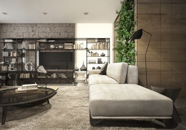 Interior Design Close To Nature: Rich Wood Themes And Indoor Vertical ...