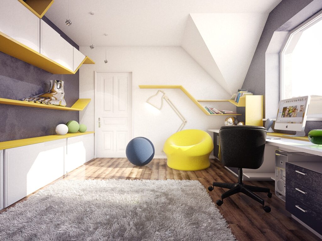 bright-study-design | Interior Design Ideas