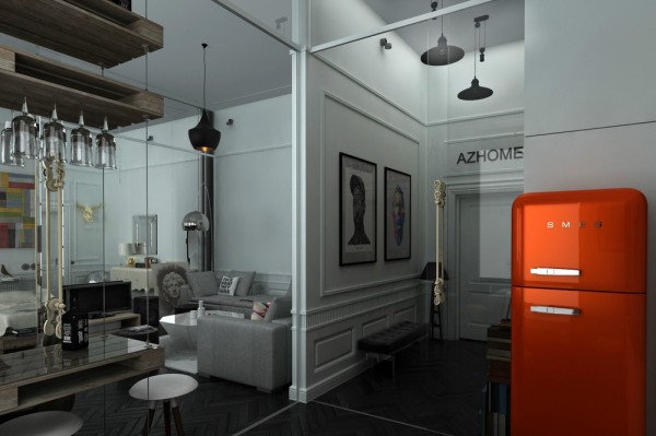 3 Distinctly Themed Apartments Under 800 Square Feet with Floor ...