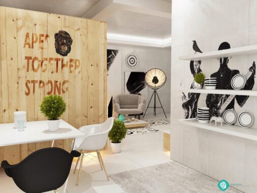 Living and Sleeping Areas Exist in Harmony in these Comfortable Studio ...