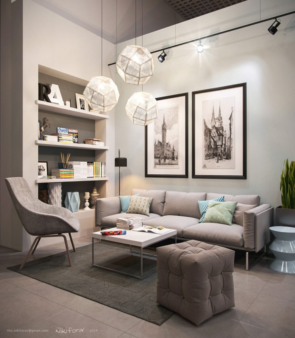 21 Relaxing Living Rooms with Gorgeous, Modern Sofas