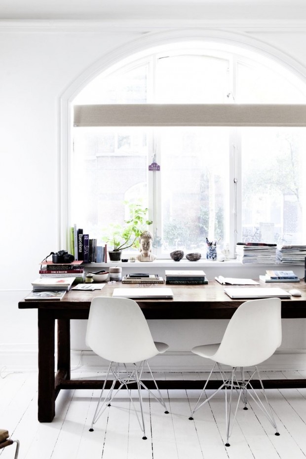 bright-white-workspace | Interior Design Ideas