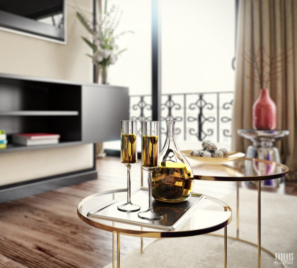 nesting-brass-tables | Interior Design Ideas