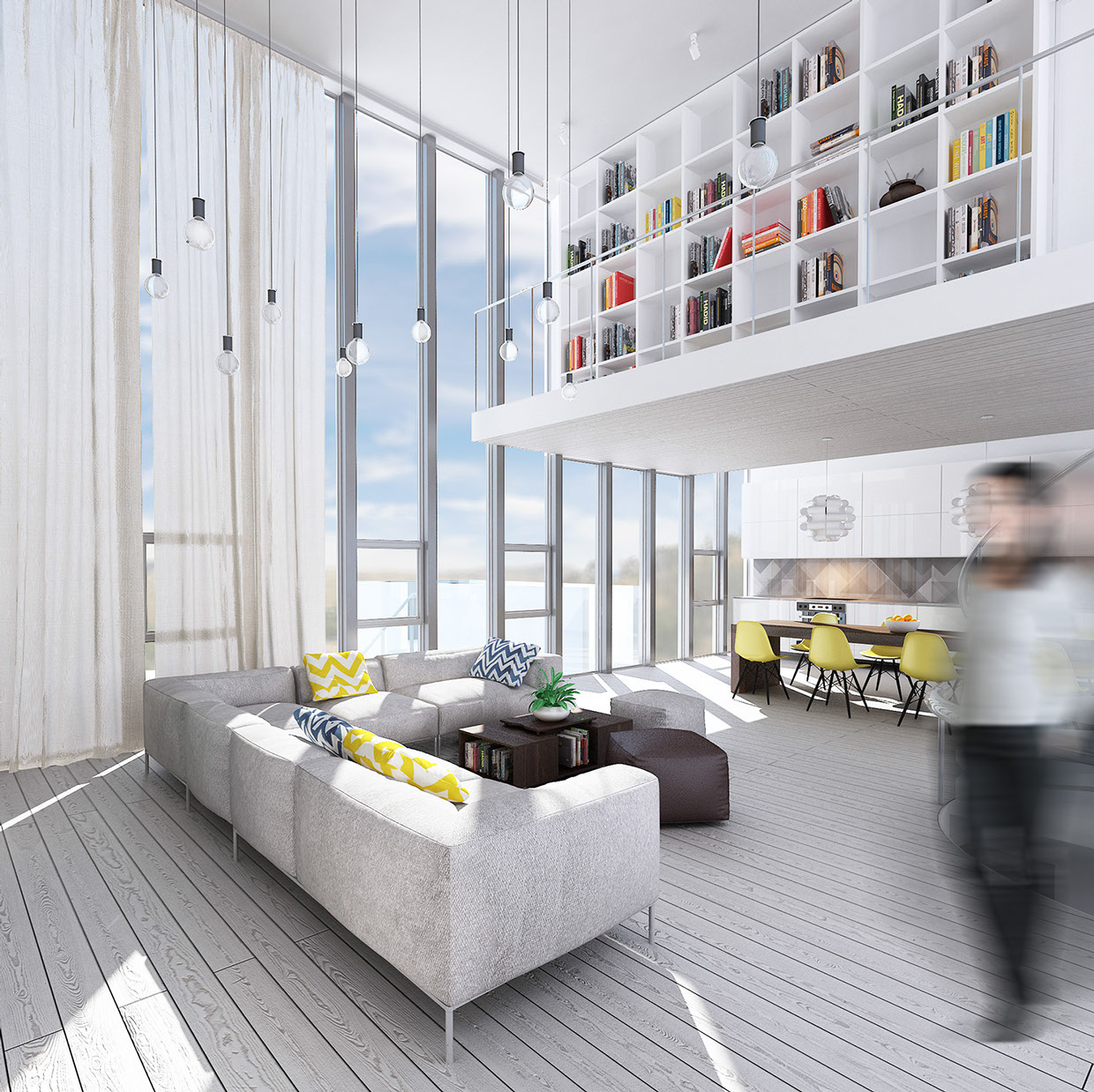 Wondrous White: Three Lofts with Clean, Bright InteriorsInterior Design ...