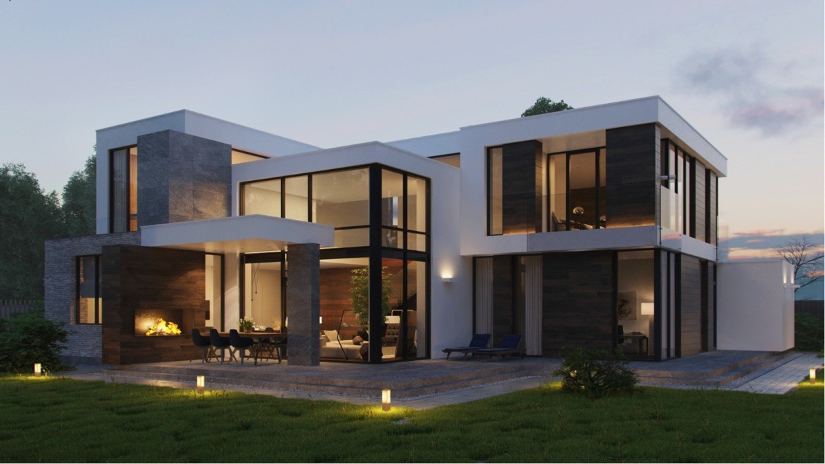 Modern Home Exteriors with Stunning Outdoor SpacesInterior Design Ideas.