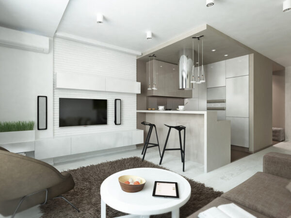 Classy Studios with Subtle, Stylish Accents