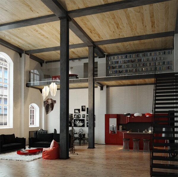 Converted Industrial Spaces Becomes Gorgeous Apartments