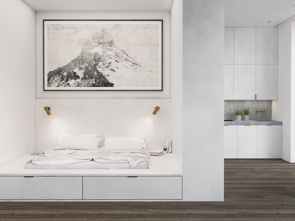 3 Open Studio Apartment Designs
