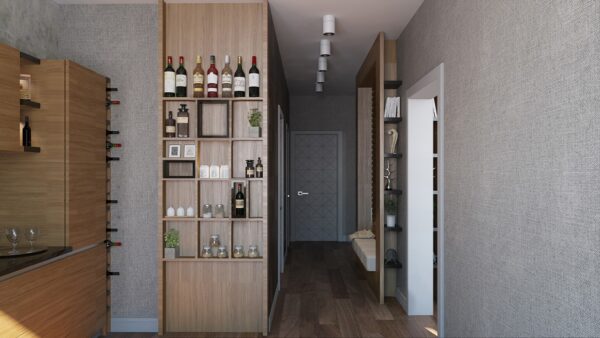 2 Single Bedroom Apartment Designs Under 75 square meters