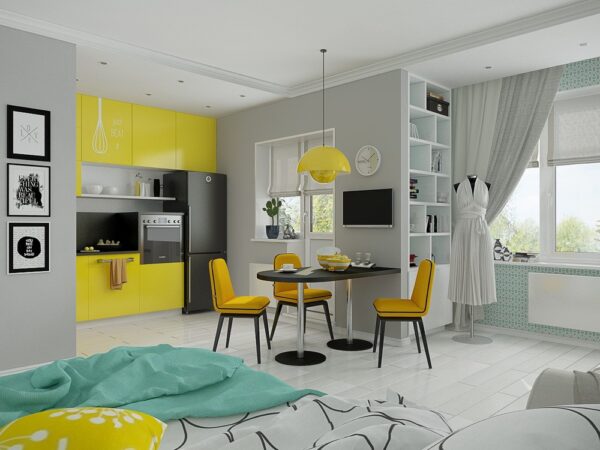 4 Small & Beautiful Apartments Under 50 Square Meters