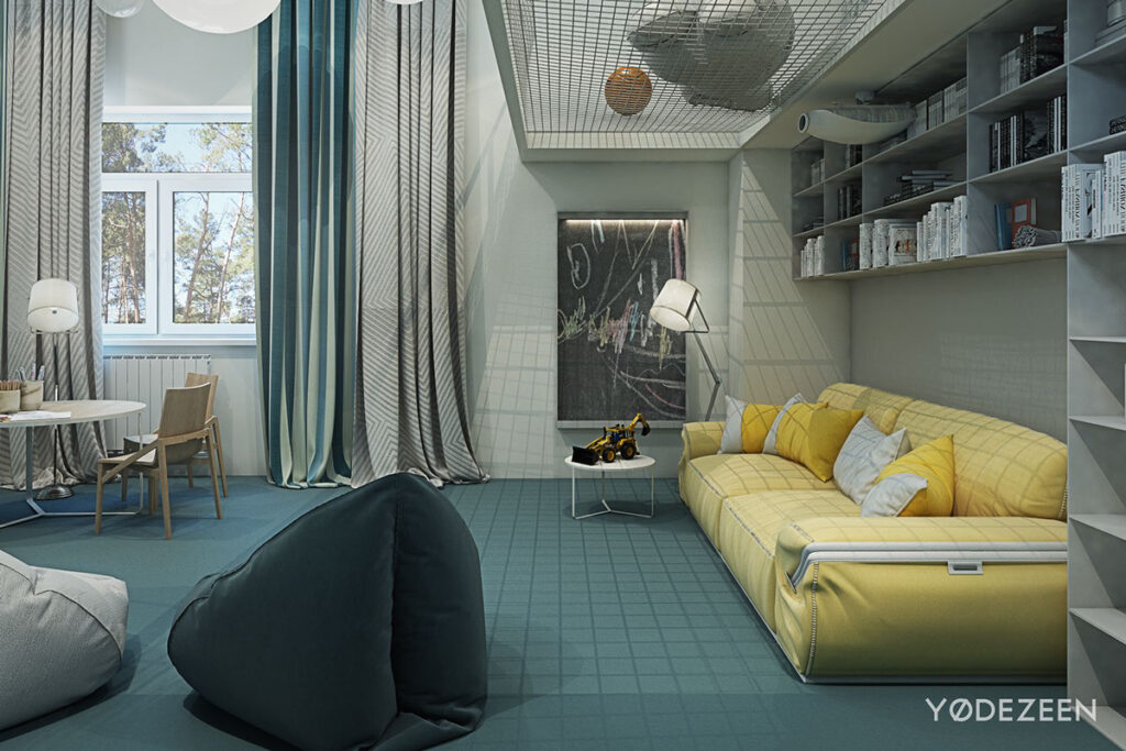 cozy-yellow-sofa | Interior Design Ideas