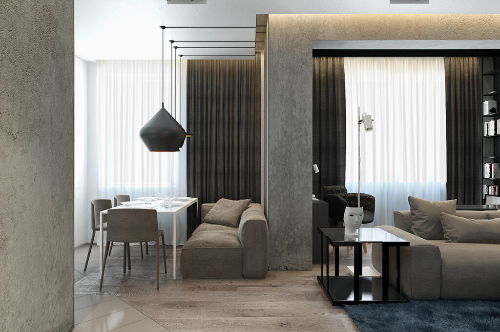 Dark, Neutral Themed Interiors: Ideas & Inspiration