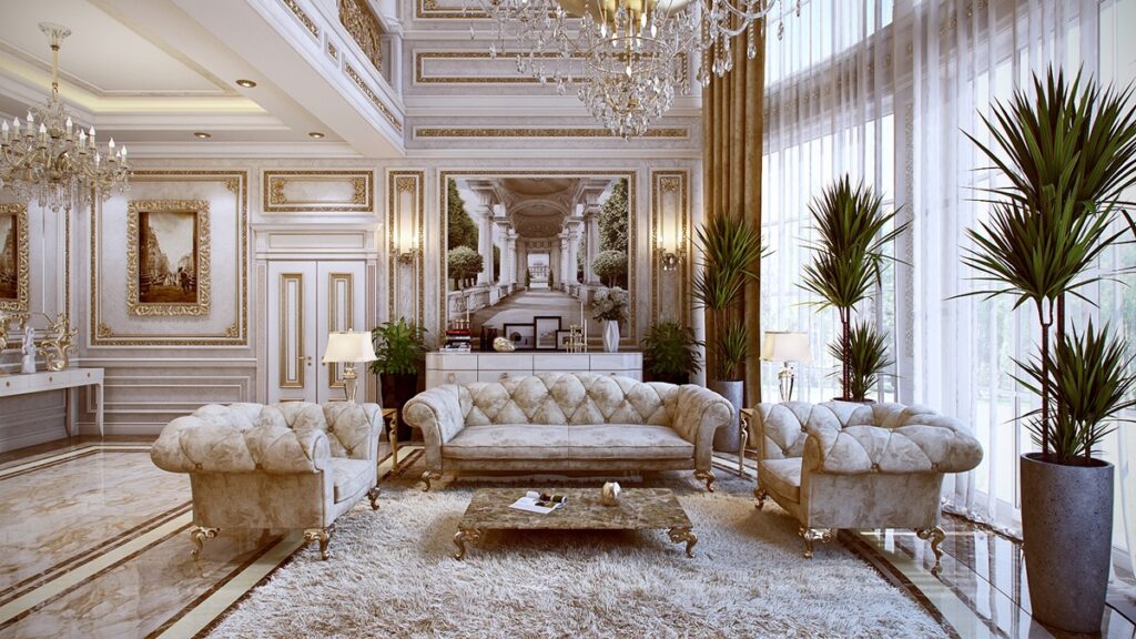5 Luxurious Interiors Inspired by Louis-Era French Design