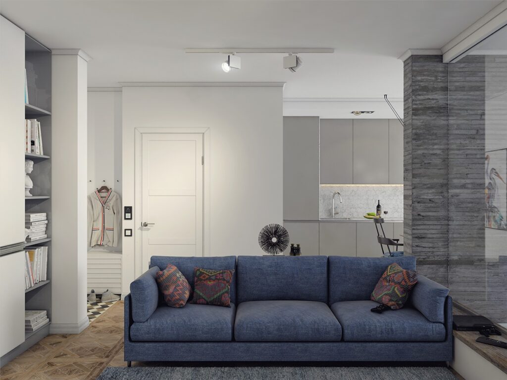 3 One-Bedroom Homes with Sharp Geometric Decor