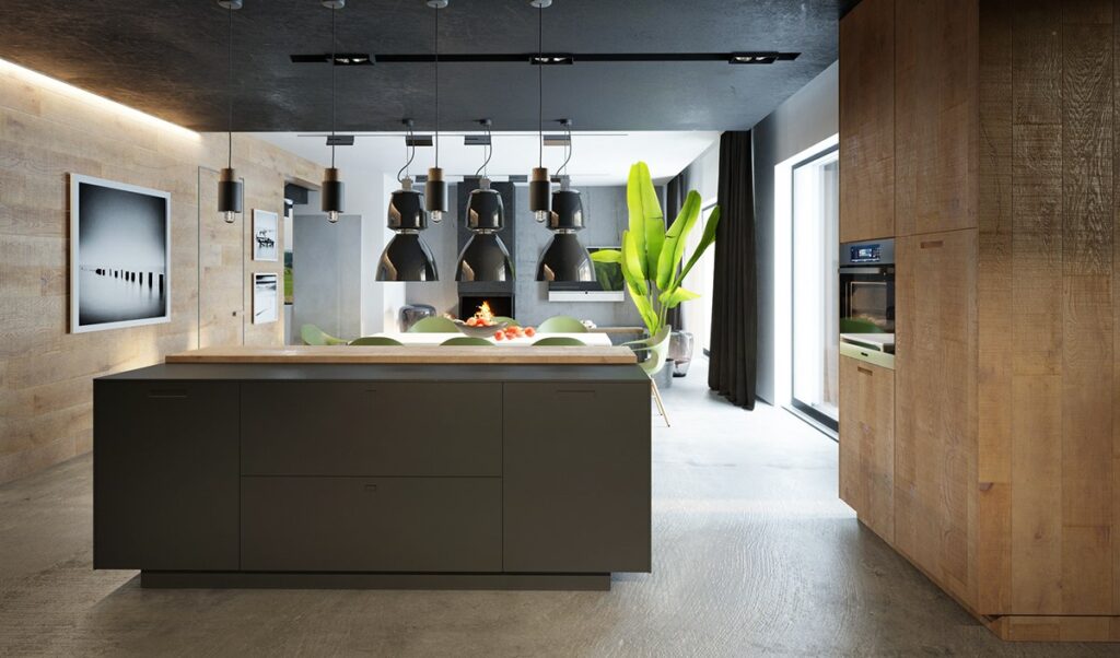 4 Beautiful Dark Themed Homes