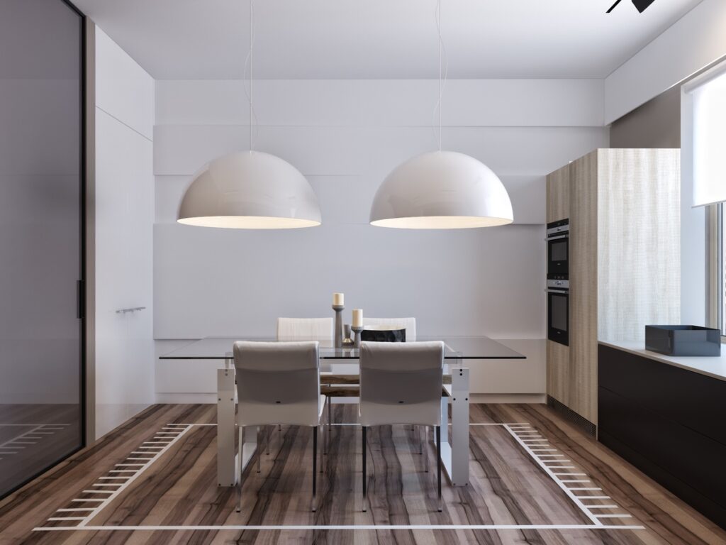 Two Apartments With Sleek Grayscale Interiors