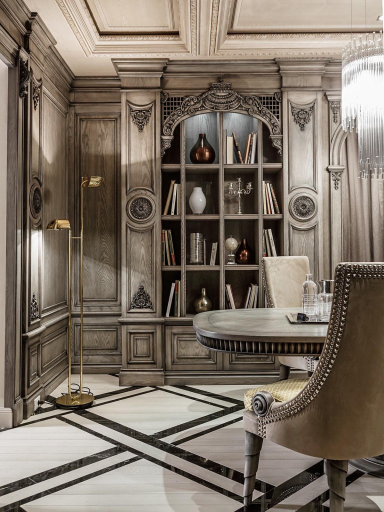 Neoclassical And Art Deco Features In Two Luxurious Interiors