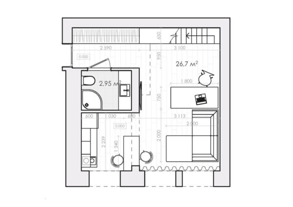 5 Stylish & Organized Mini Apartments