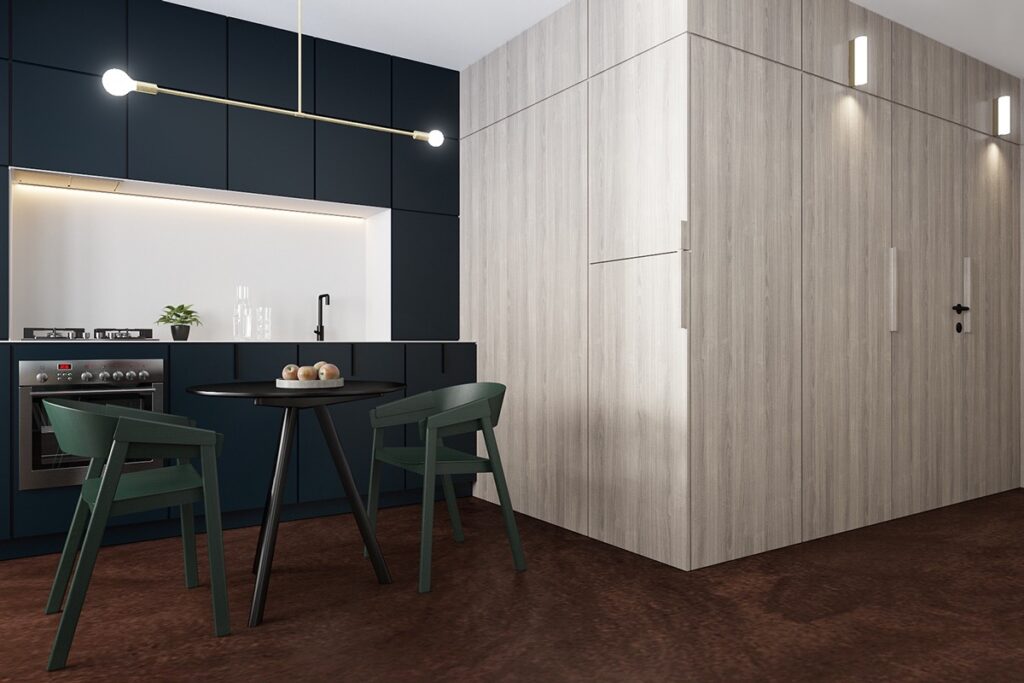 studio apartment storage inspiration | Interior Design Ideas