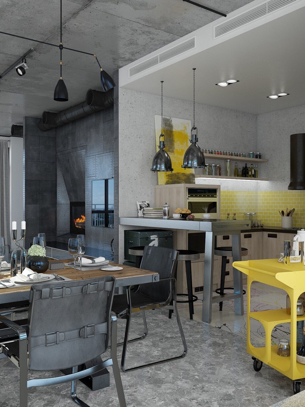 4 Chic & Sophisticated Lofts