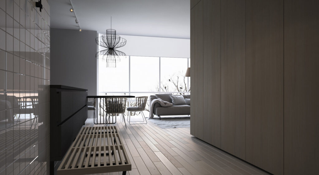 3 Light Interiors With Creative Pops Of Color