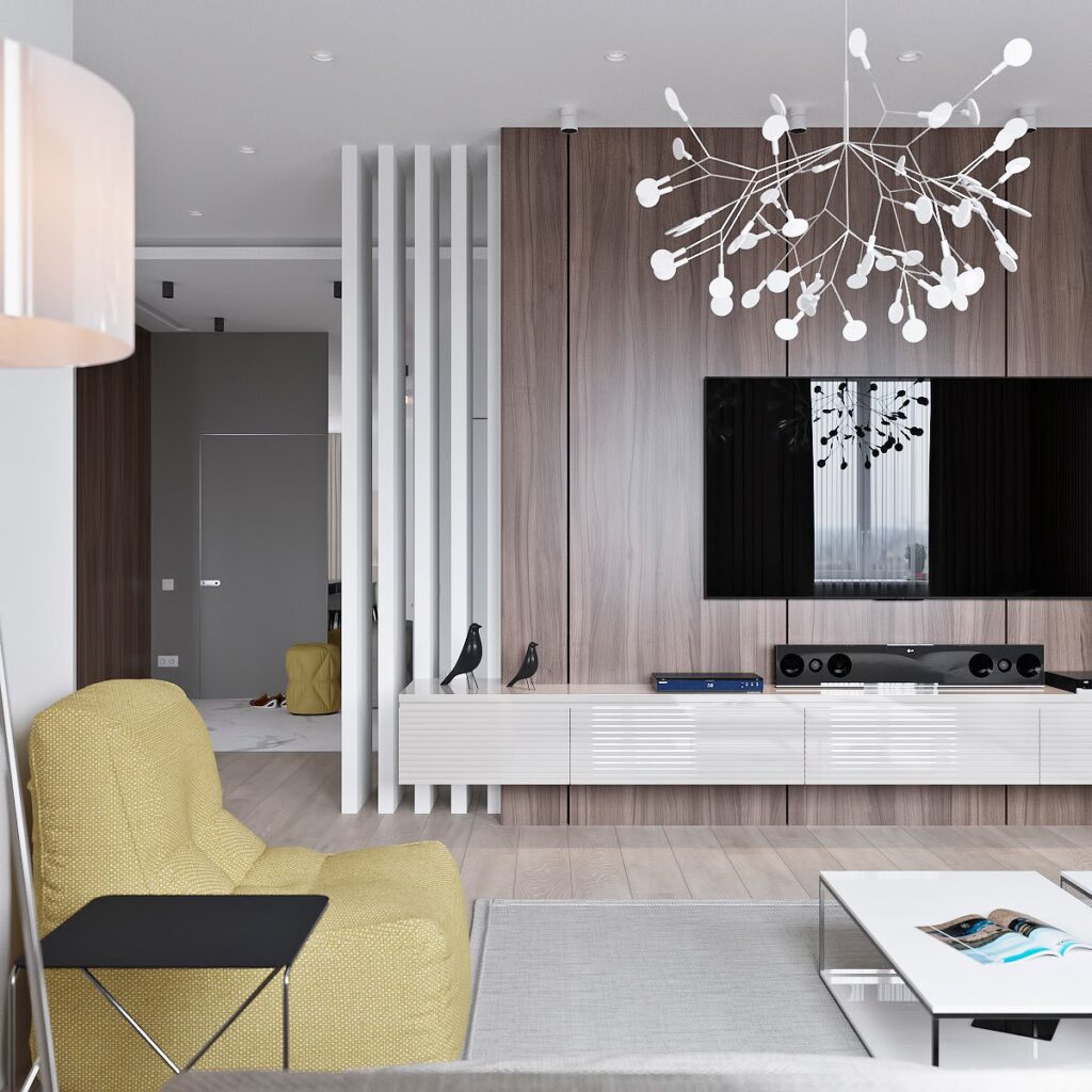 3 Light Interiors With Creative Pops Of Color