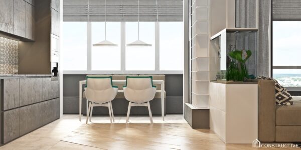 Tasteful Indoor Garden Inspiration In Two Open Layout Homes